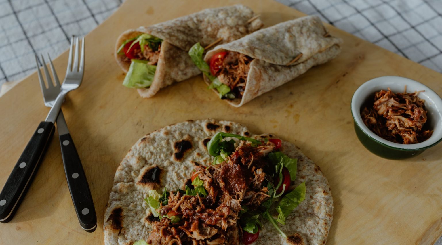 Pulled Pork Wraps – Marian Armitage